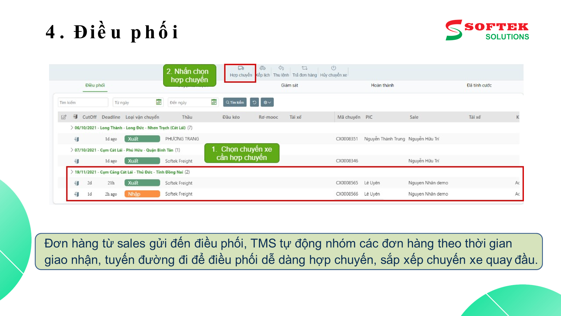 Giải pháp Quản lý vận tải TMS | Phần mềm Logistics & Forwarder | FAST ...