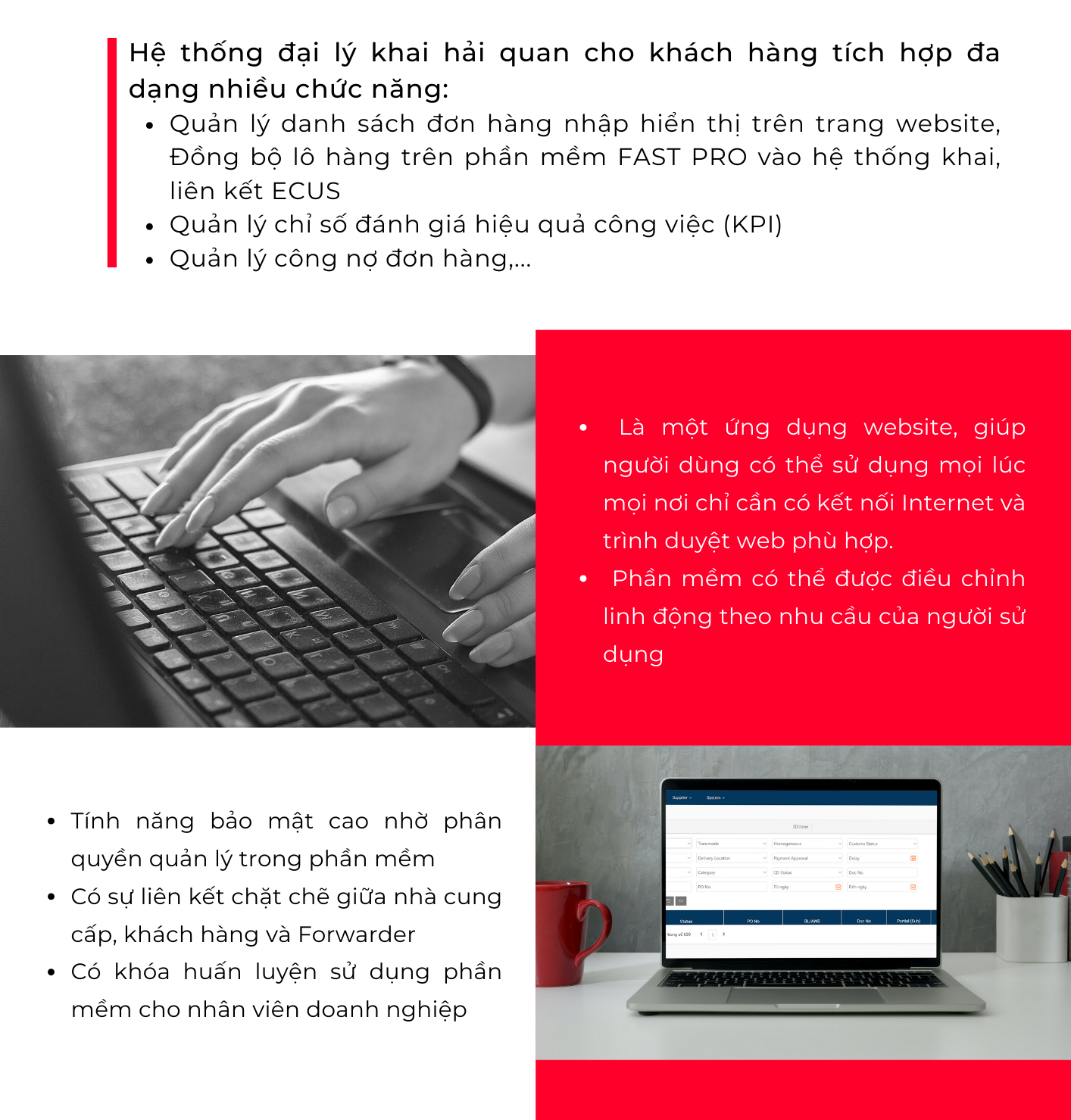 PHẦN MỀM QUẢN LÝ ĐẠI LÝ KHAI HẢI QUAN | Phần mềm Logistics & Forwarder ...