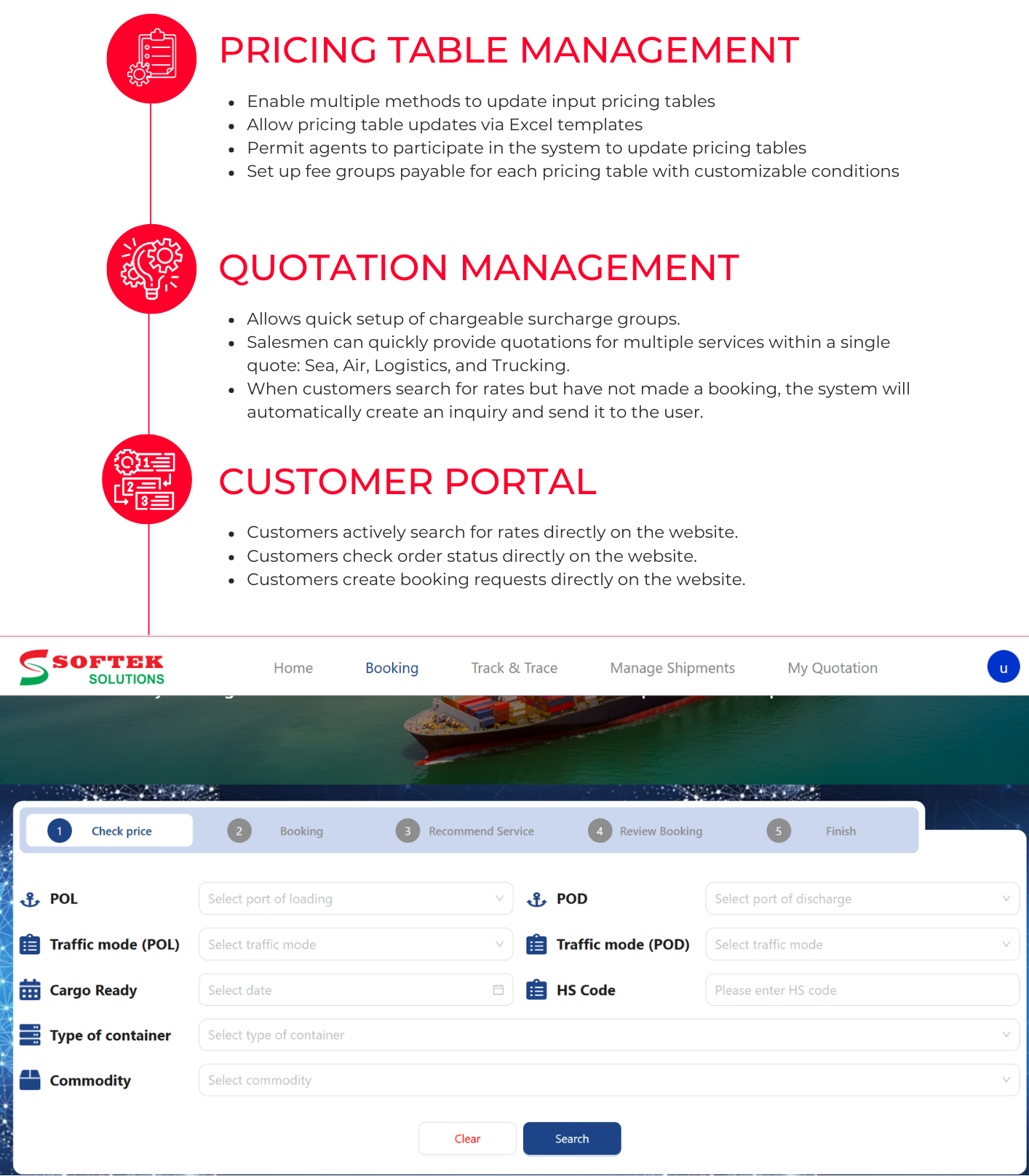 CRM - PRICING - QUOTATION MANAGEMENT SYSTEM | Phần mềm Logistics & Forwarder | FAST PRO ...